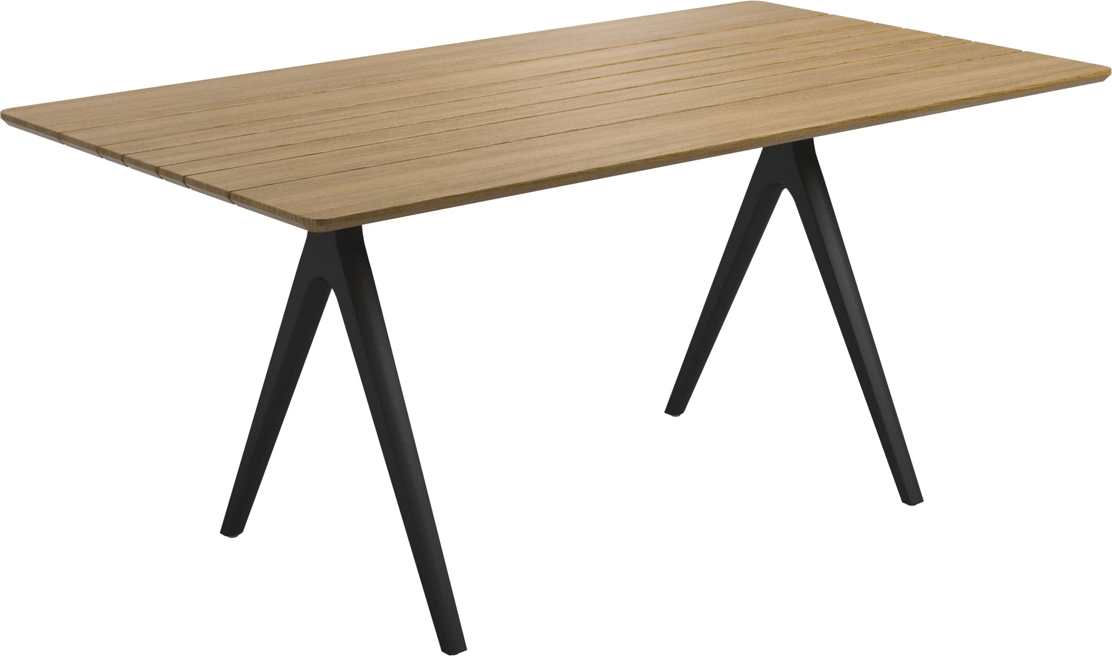 Split 170cm Dining Table Teak – Barr design ehf.